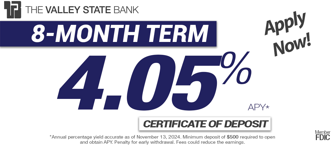 Valley State Bank - Home